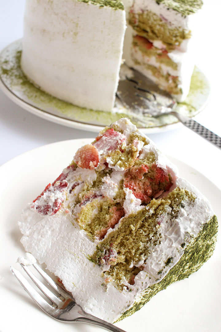 Matcha Strawberry Shortcake – Sugarbee
